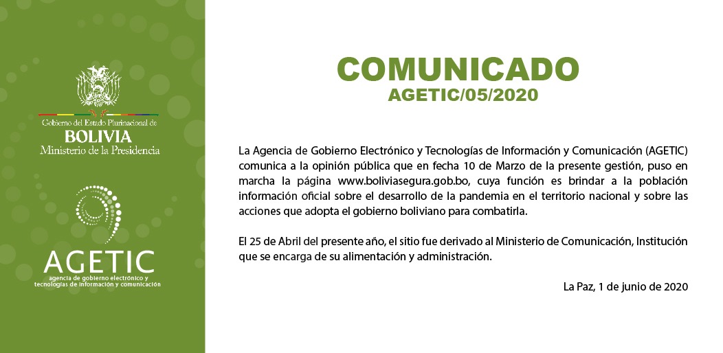 junio / 2020 / Blog AGETIC